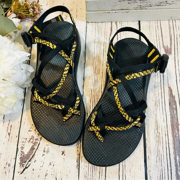 Chaco | Shoes | Chaco Z Cloud X2 Classic Yellow Black Vibram Sandals ...